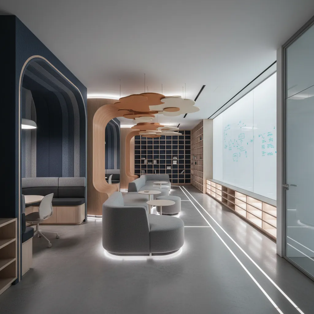 Designing a 600 sq ft Office Floor Plan for Future Workflows