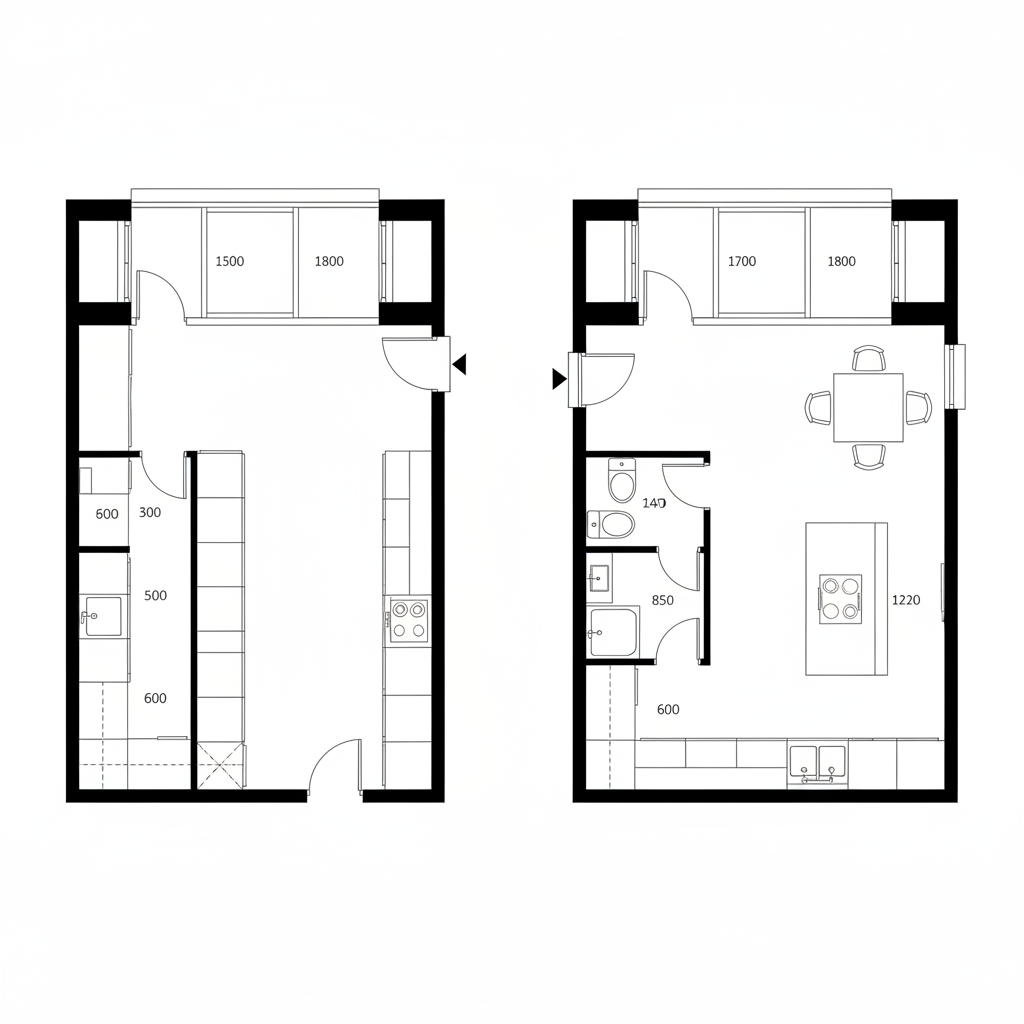 Vatika Gurgaon 21 2 BHK Floor Plan — Futurist Design Read
