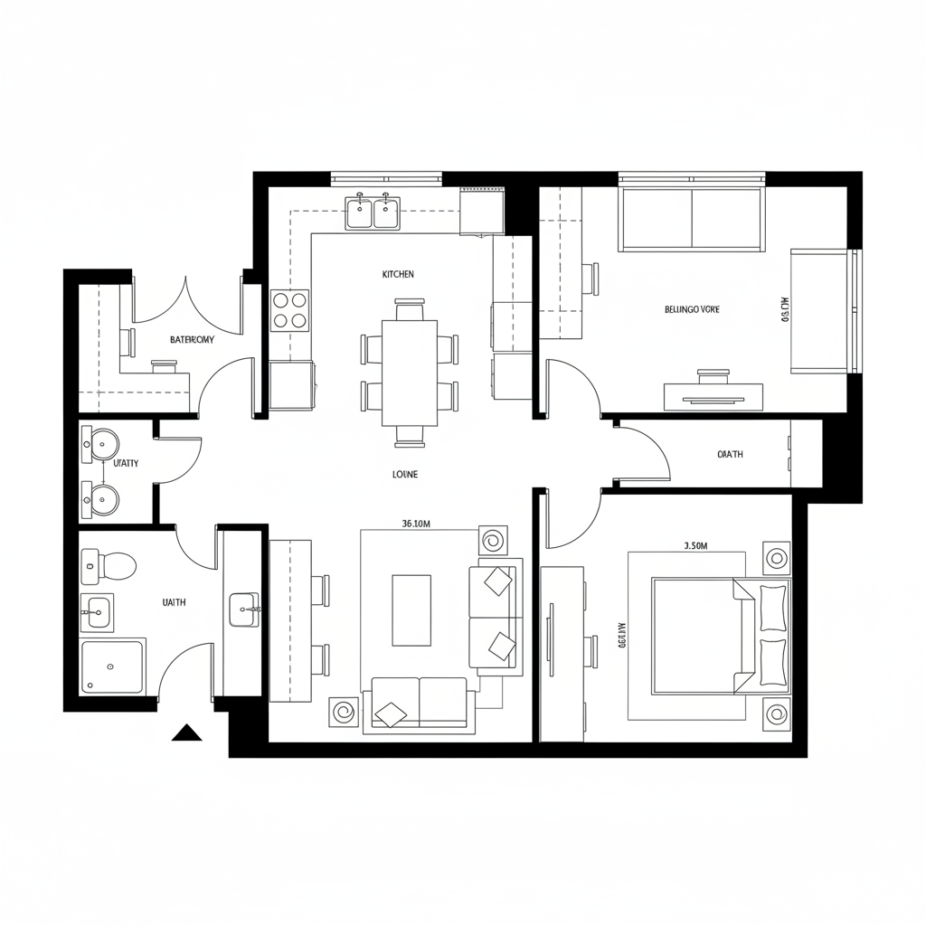 1-Bedroom Condo Layout: Future-Ready Spatial Strategy