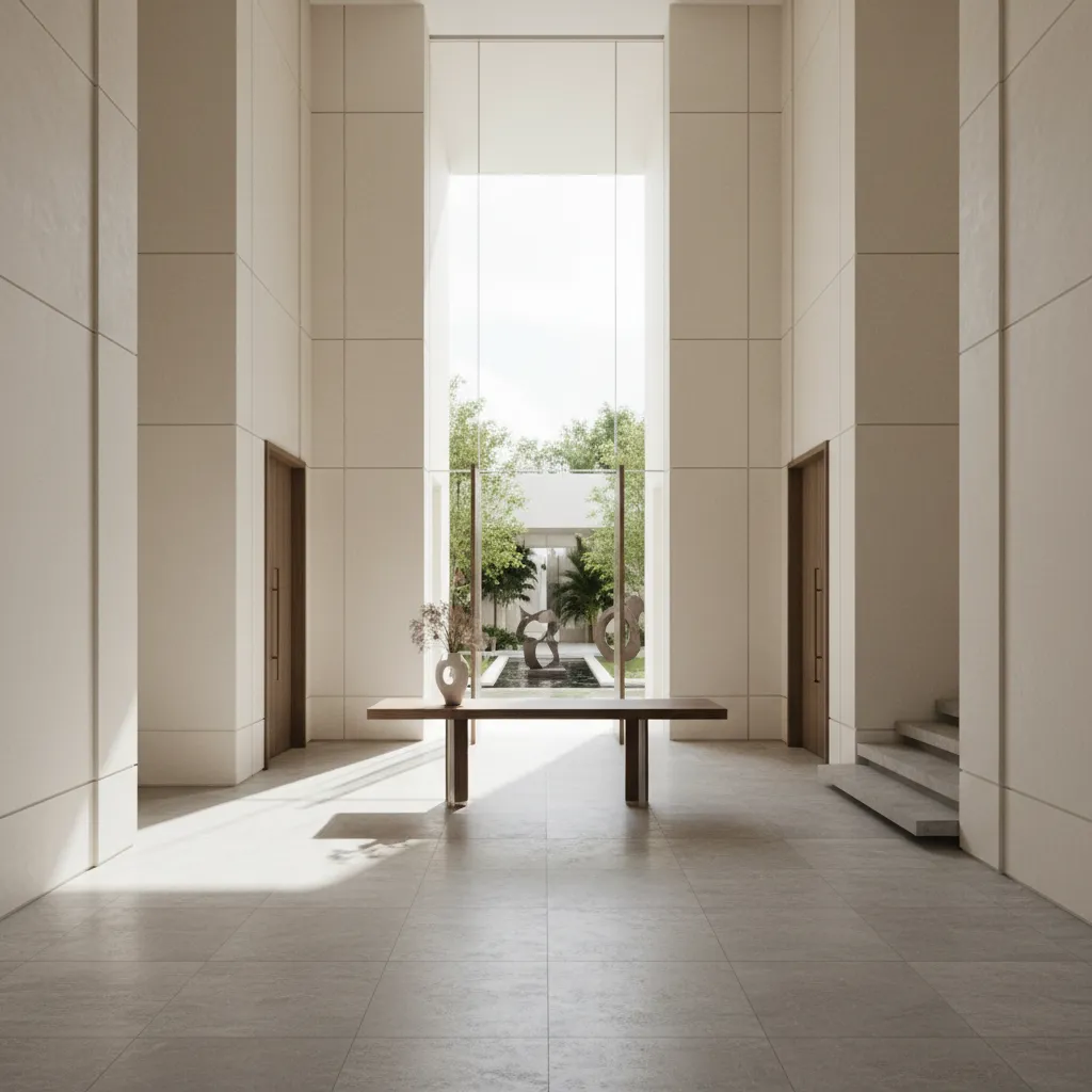 Villa Layout with Grand Foyer Entrance | Future-Ready Spatial Interface