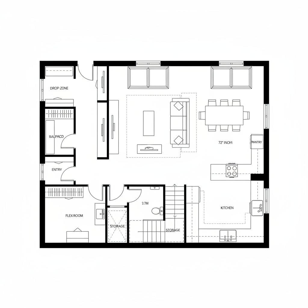 30x50 House Plan Too Tight? Smart 2‑Floor Layout Fix