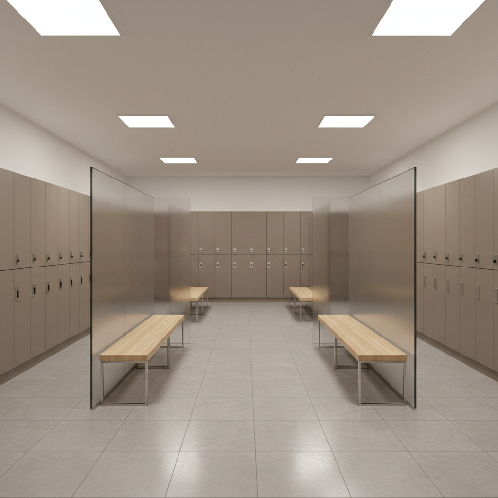 Locker Room Privacy Partition Materials That Stop Sight Gaps