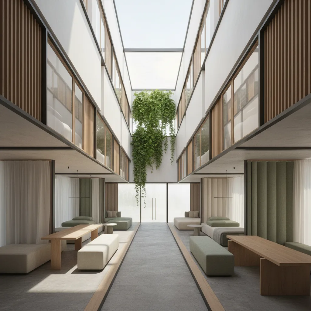 2 BHK Row House Floor Plan — Future-Ready Spatial Interface