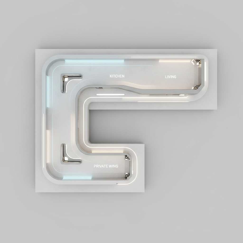 L-Shaped 2 BHK Apartment Layouts: Future-Ready Flow and Storage