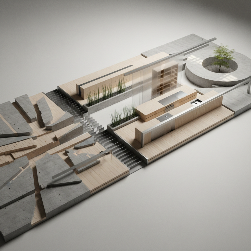 First-Floor Single Bedroom Plans for Rent: Interface-Driven Design