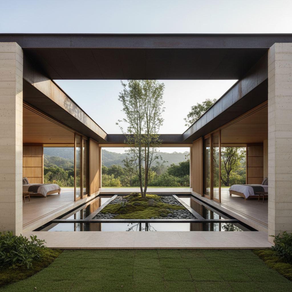 Single-Floor 4-Bedroom: Future-Ready Spatial Interface