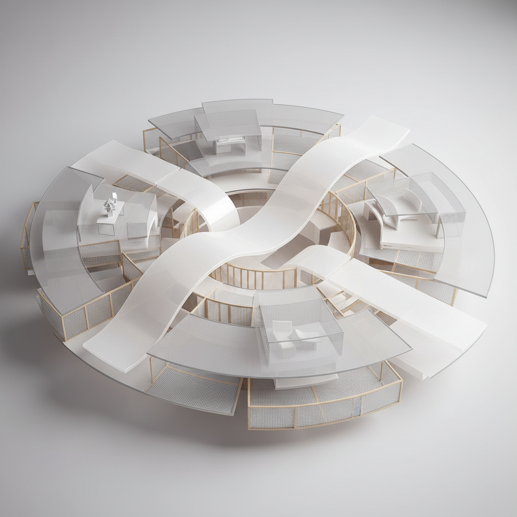 Five-Bedroom Floor Plans 3D—Future Interfaces for Living