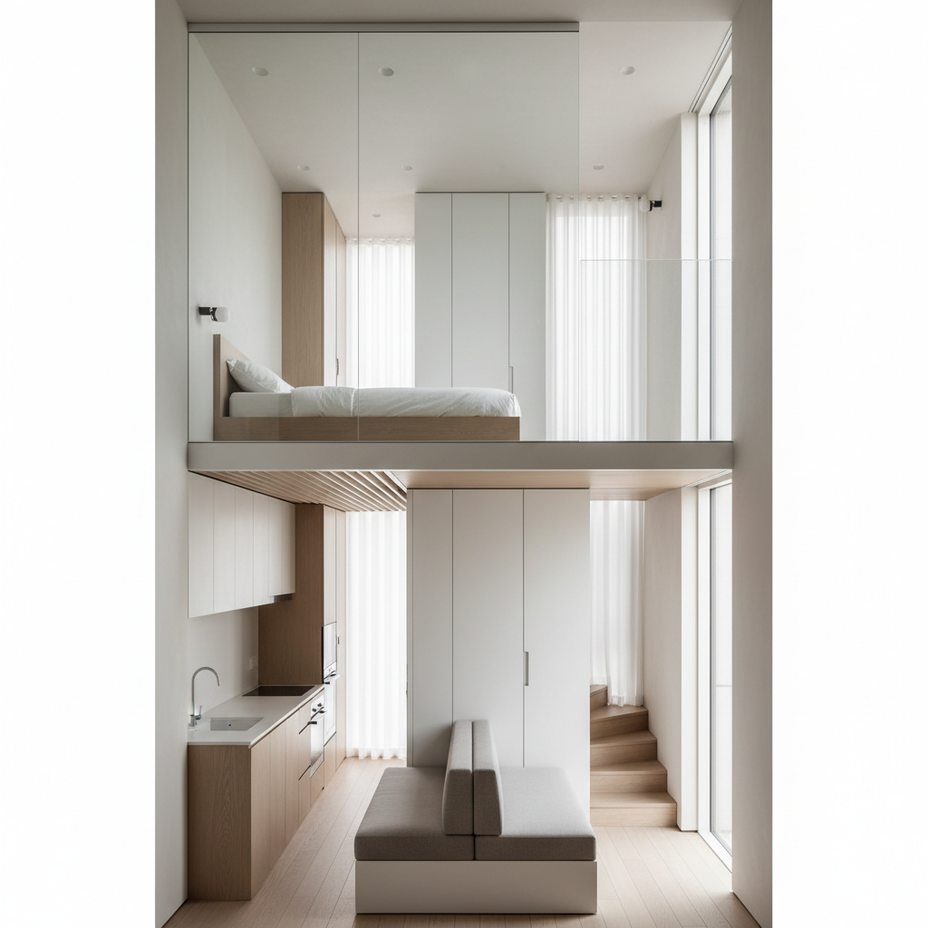 Very Small Two-Story Floor Plans: Compact Vertical Futures