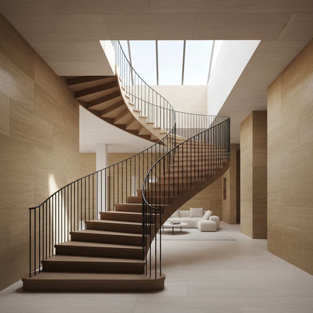 Planos de escaleras: guía práctica y medidas clave