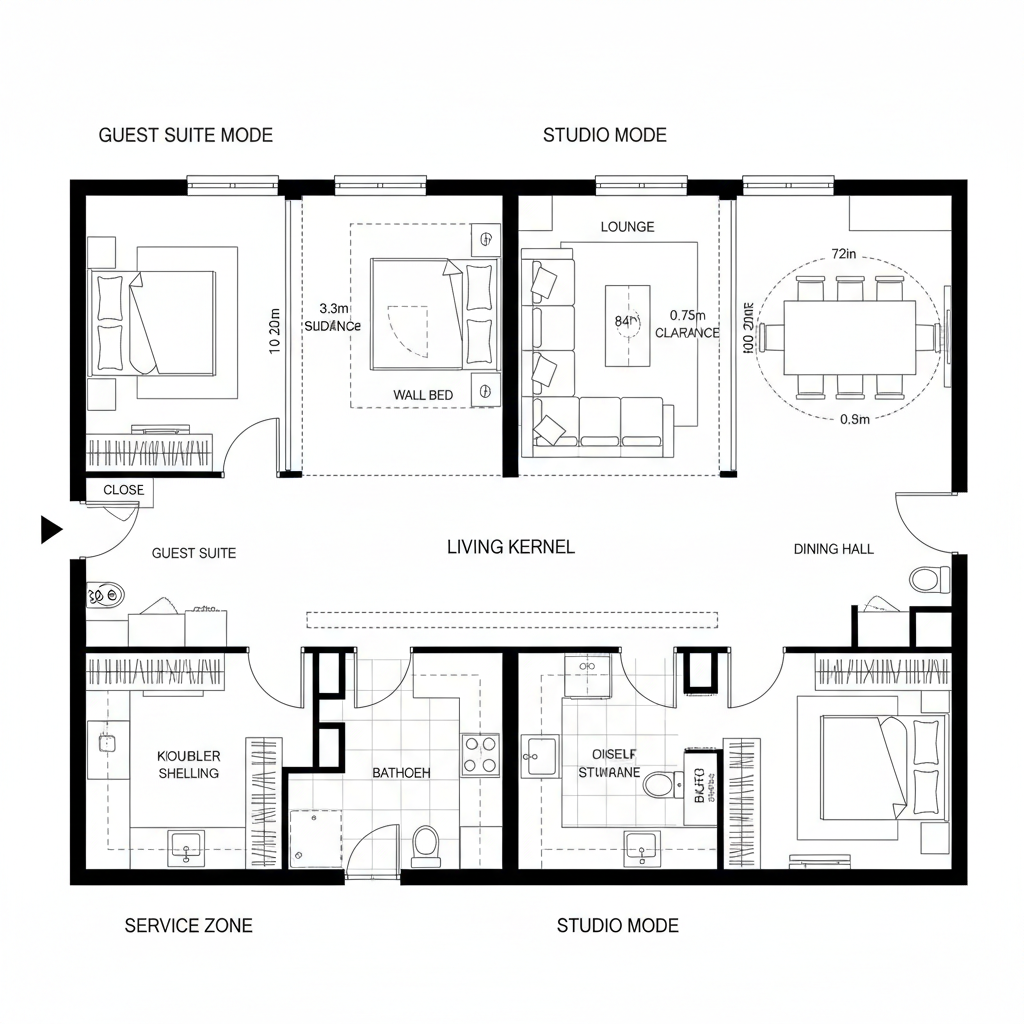 4-in-1 Floor Plans: Four Programs, One Footprint