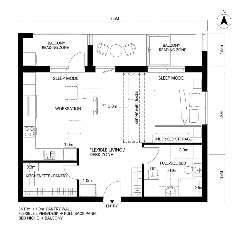 Silver Beach Apartment Floor Plan in Juhu — Future-Ready Coastal Layouts