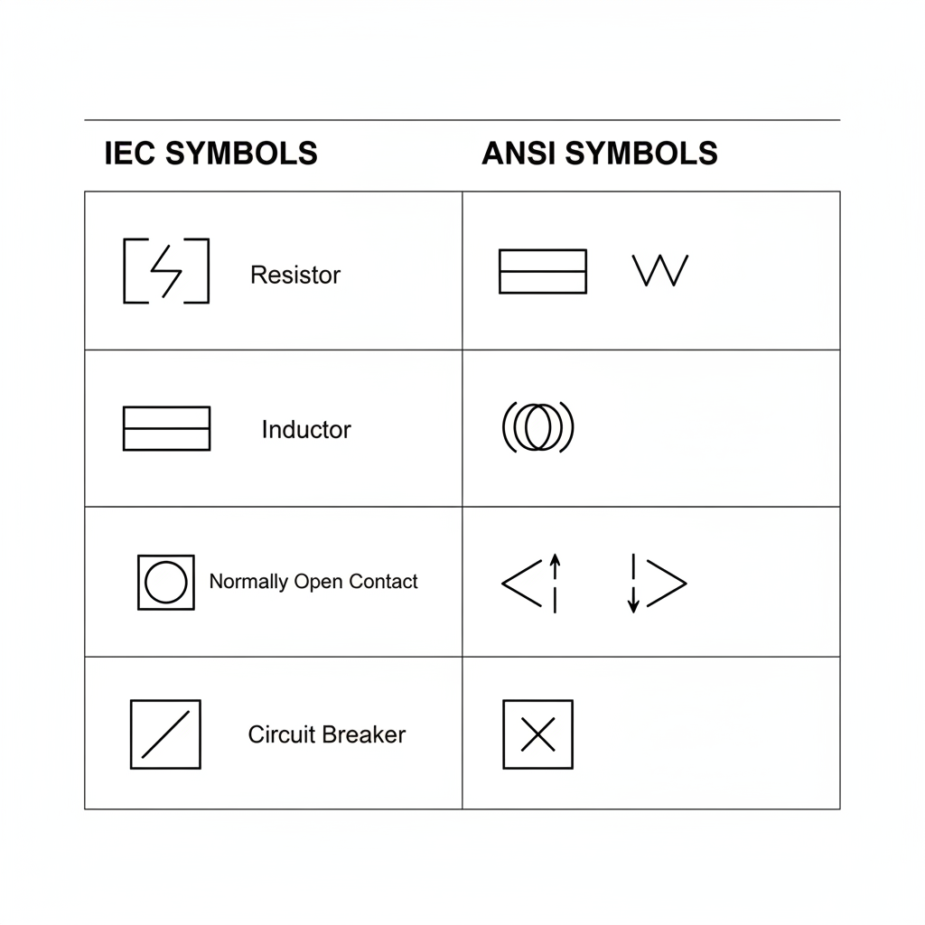 Mixing IEC vs ANSI Electrical Symbols in CAD? Fix It