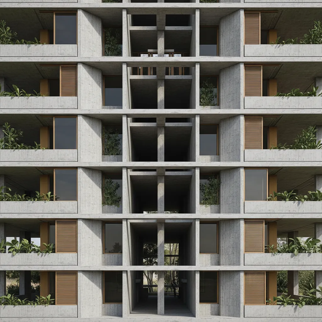 Kanchanjunga Apartment Floor Plan—Vertical Neighborhoods for Tomorrow