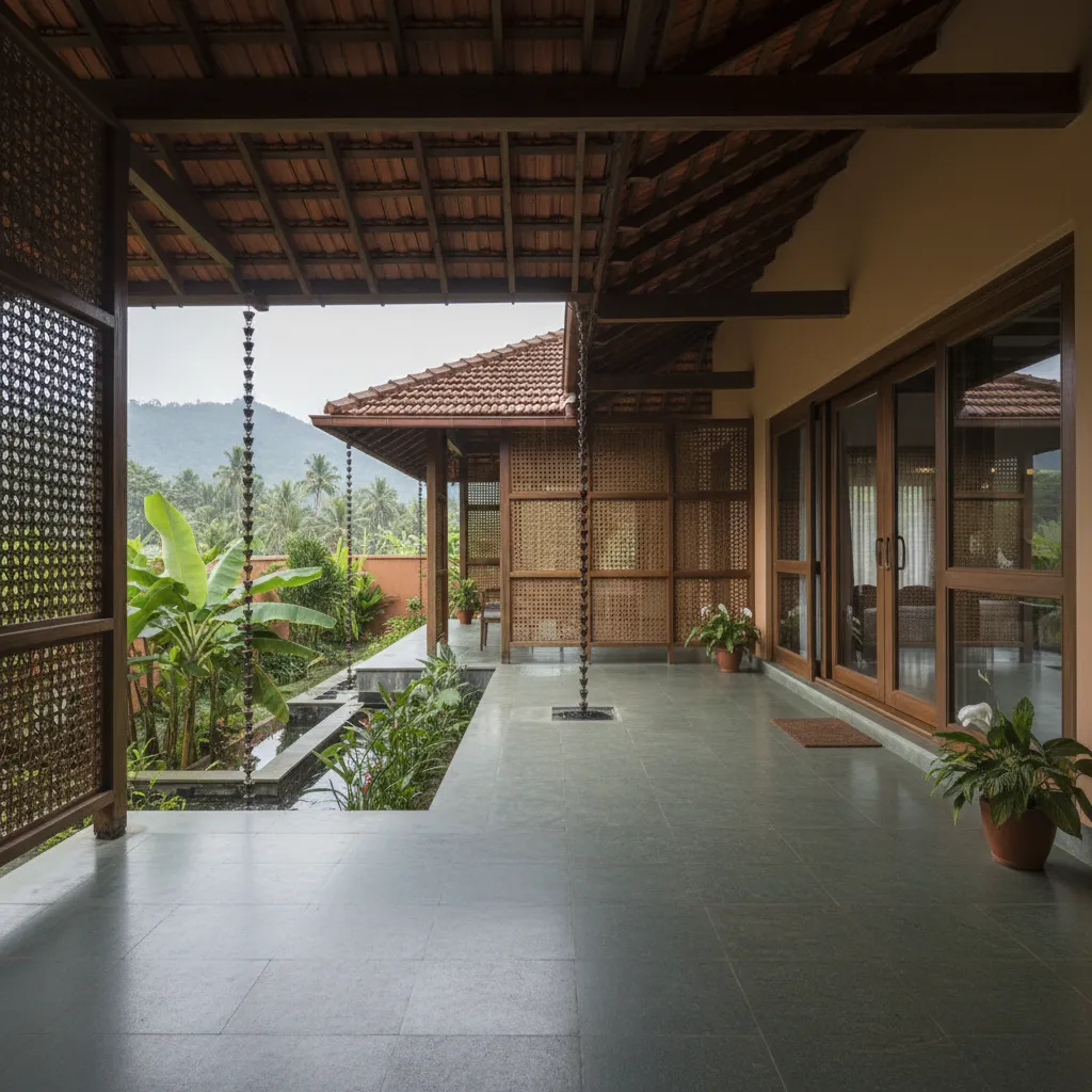 Kerala 4-Bedroom Single-Floor House Plans: Climate-Smart Futures