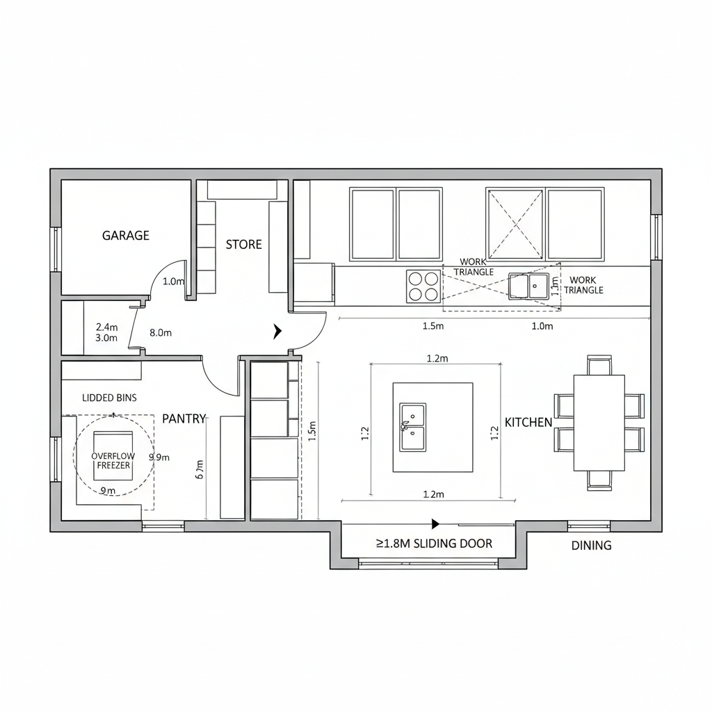 House Plan with Store Room: Future-Ready Layouts by a US Residential ...