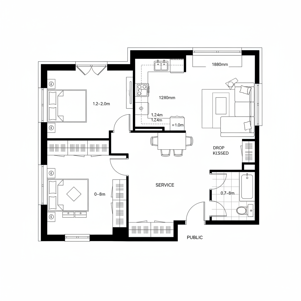Designing the 450 sq ft Floor Plan of Tomorrow