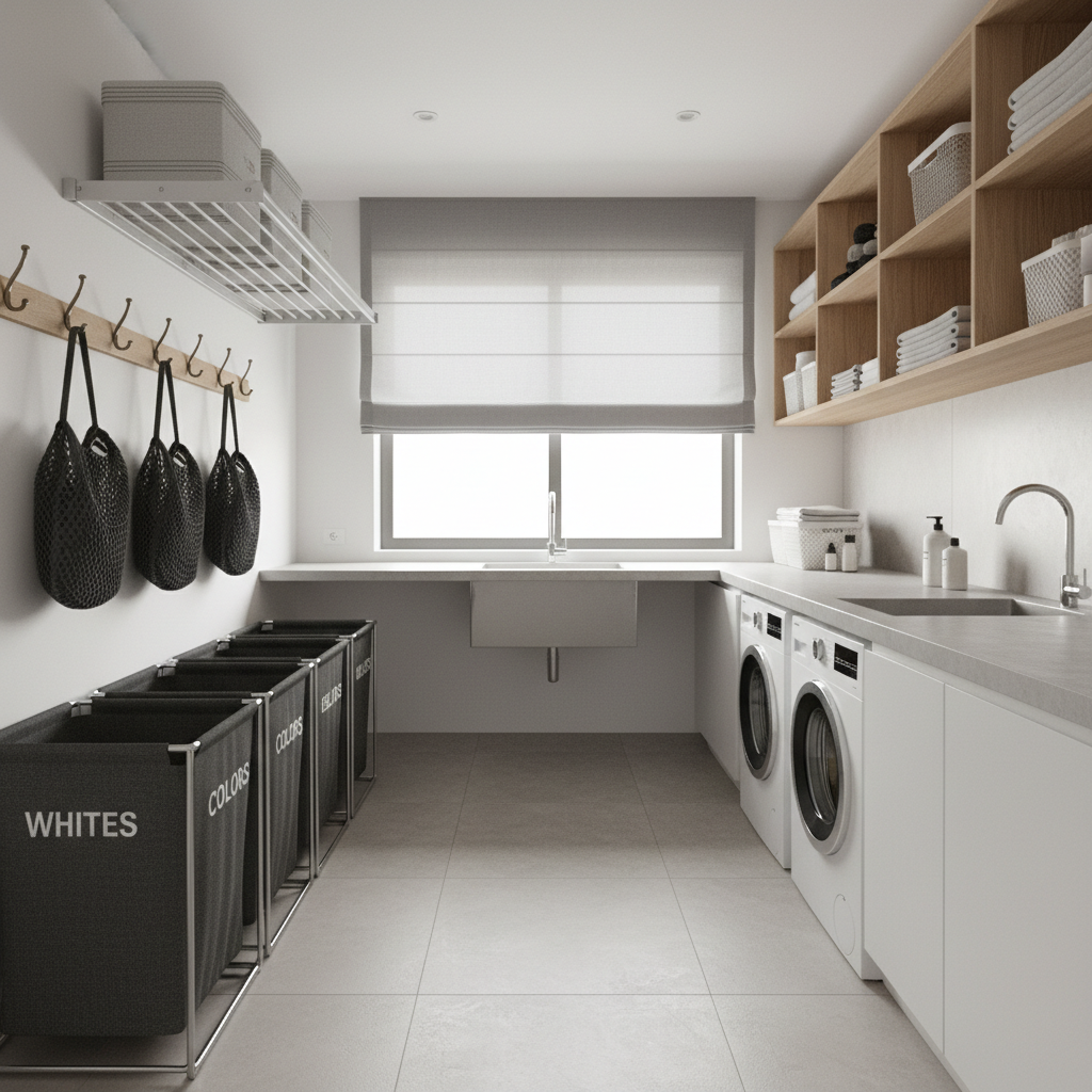 Missing Socks? Laundry Organization System That Works