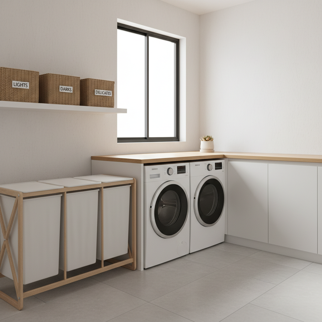 Missing Socks? Laundry Organization System That Works
