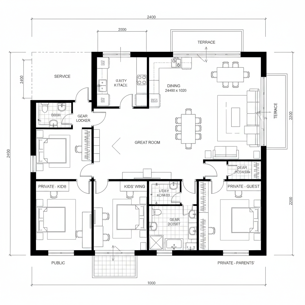 Good Floor Plans 4 BHK: A Designer’s Future Interface