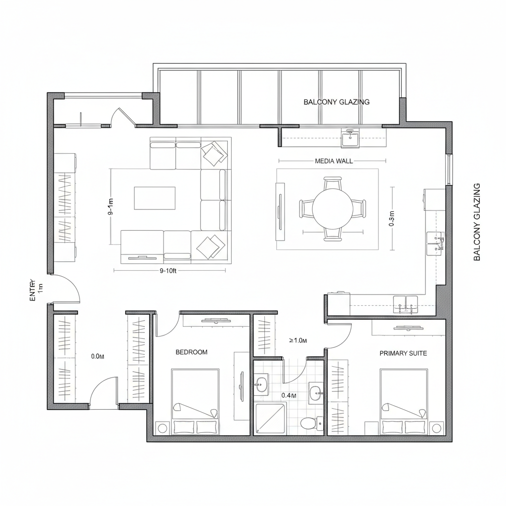 GC 6 Gaur City Floor Plan: Three Future-Ready Layouts