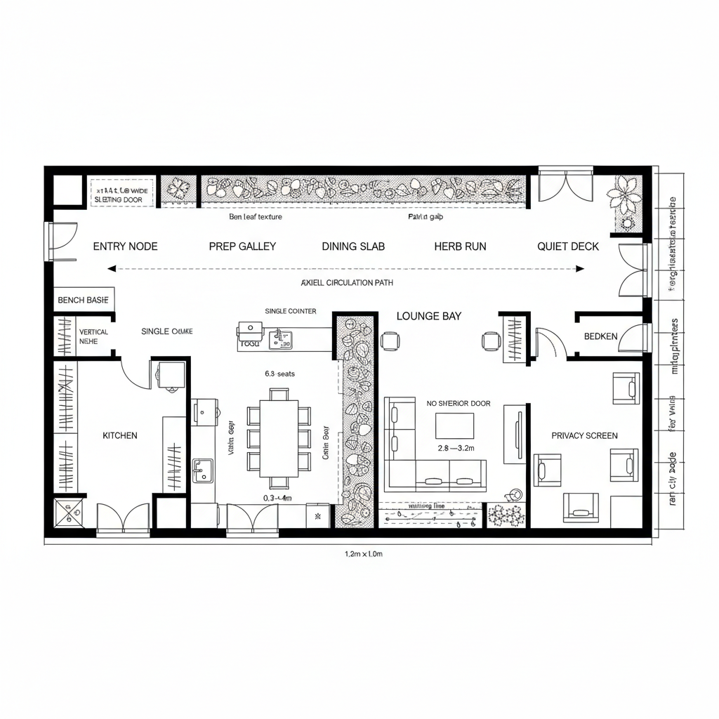 Terrace Garden Floor Plan — Future-Ready Outdoor Living Interfaces