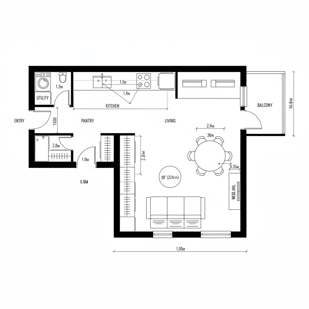 Gayatree Landmark Phase 2 Floor Plan—Interface Thinking for Future Living