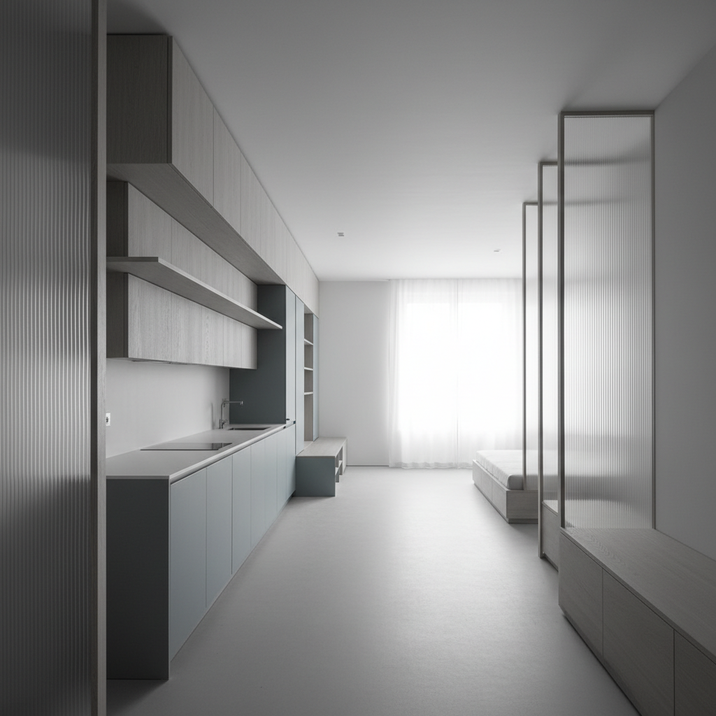 Linear Studio Apartment Floor Plans: Future-Ready Sequences