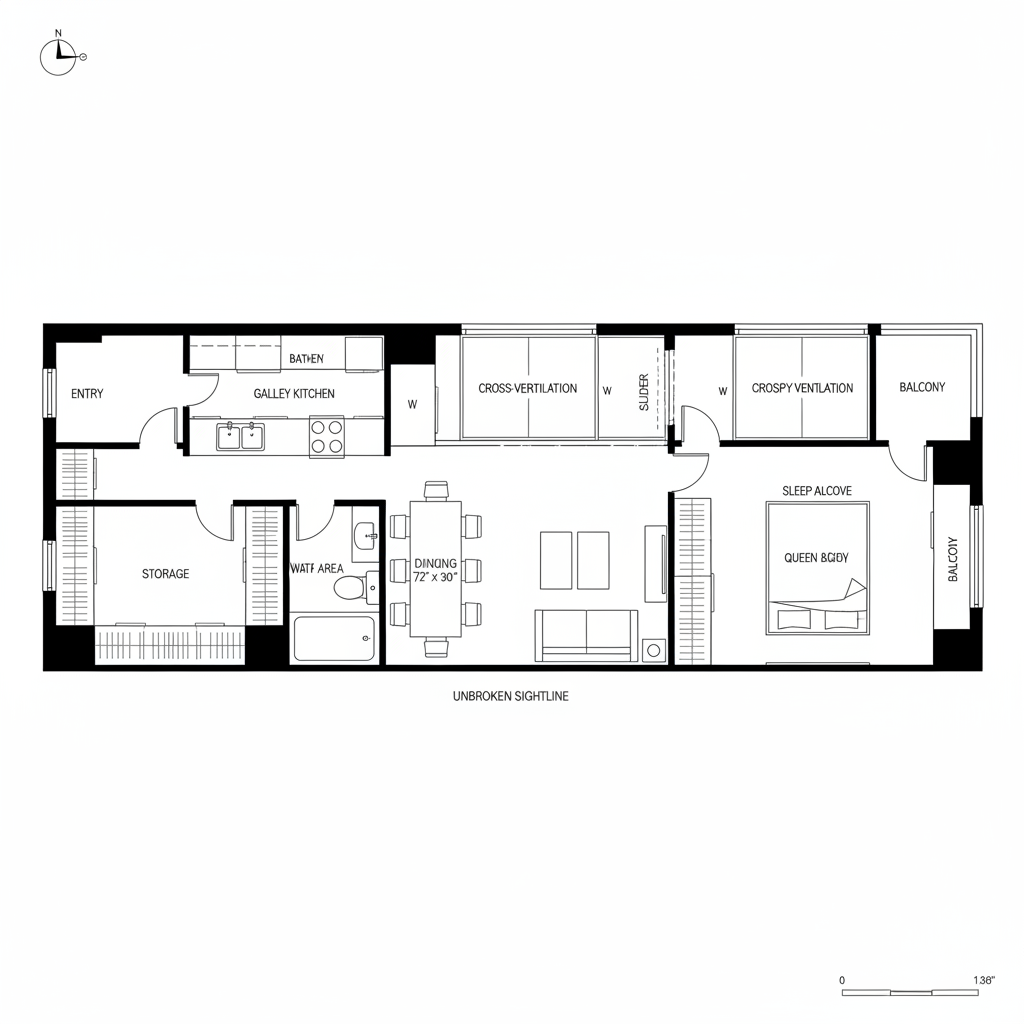 1000 sq ft Floor Plan India — Future Interface Design