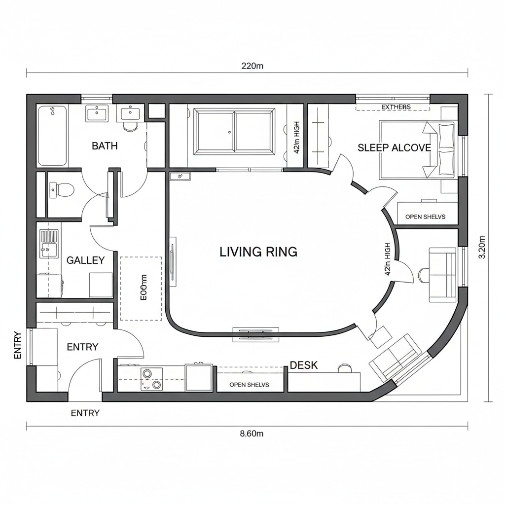 Simple Floor Plan Sketch: Future-Ready Layout Logic