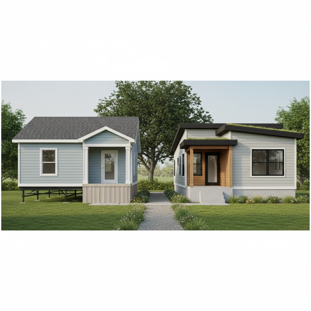 1000 Sq Ft Manufactured vs Modular Home Cost: $90K or $260K?