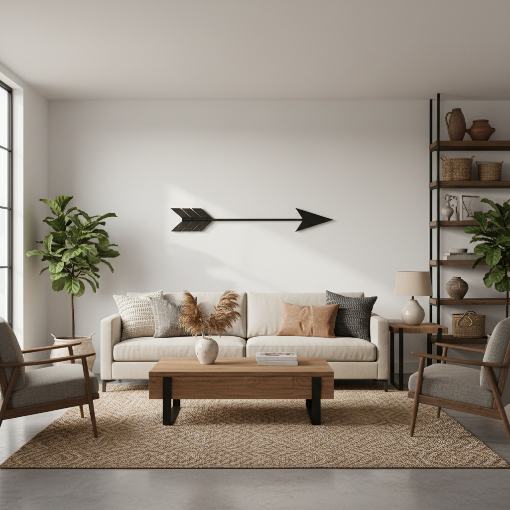 Metal Arrow Wall Decor vs Other Metal Wall Art