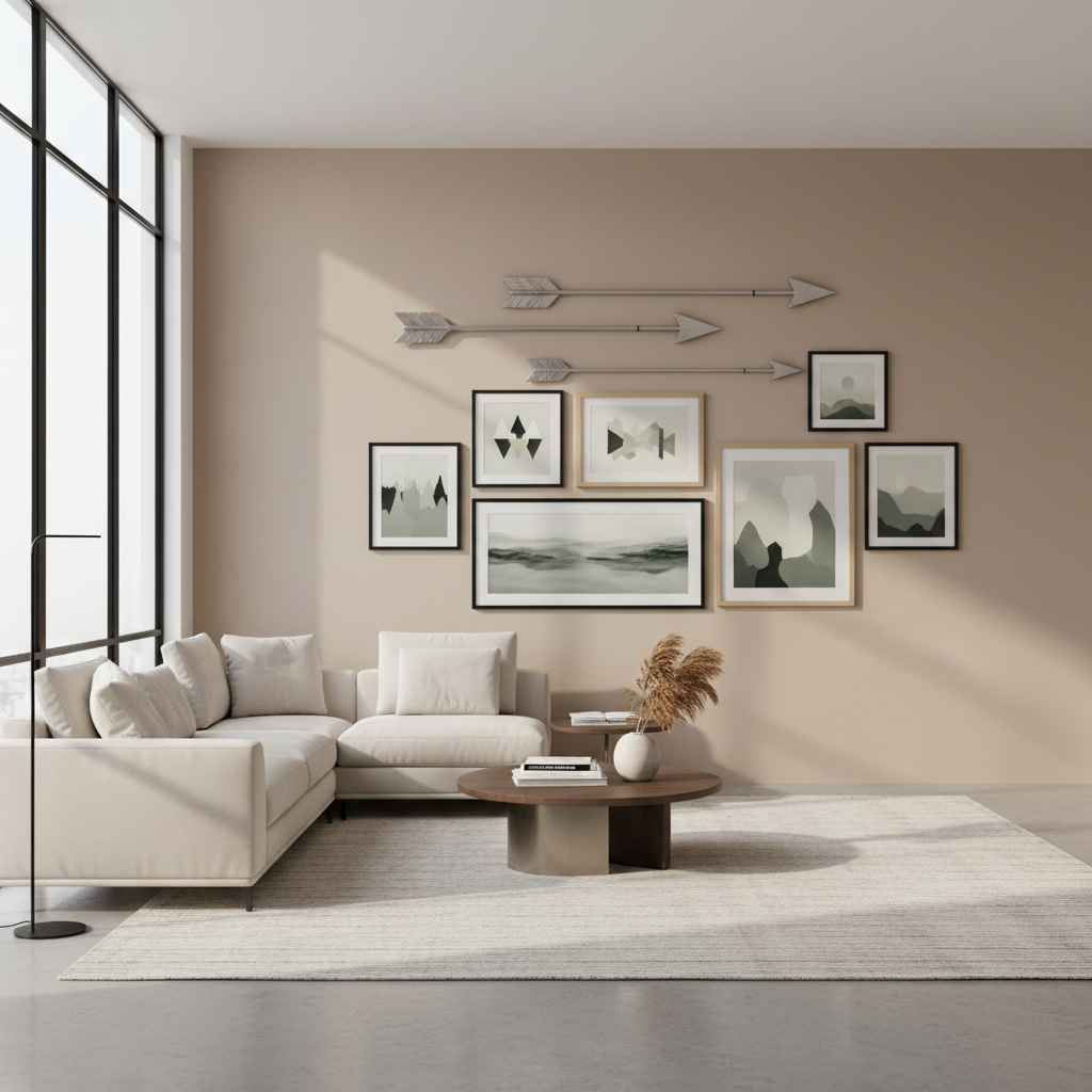 Best Metal Arrow Wall Decor Layout Ideas for Gallery Walls