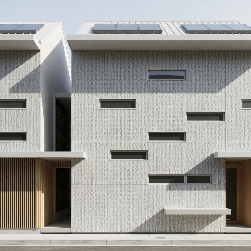 Exterior Design for 500 sq ft Two-Floor Plans