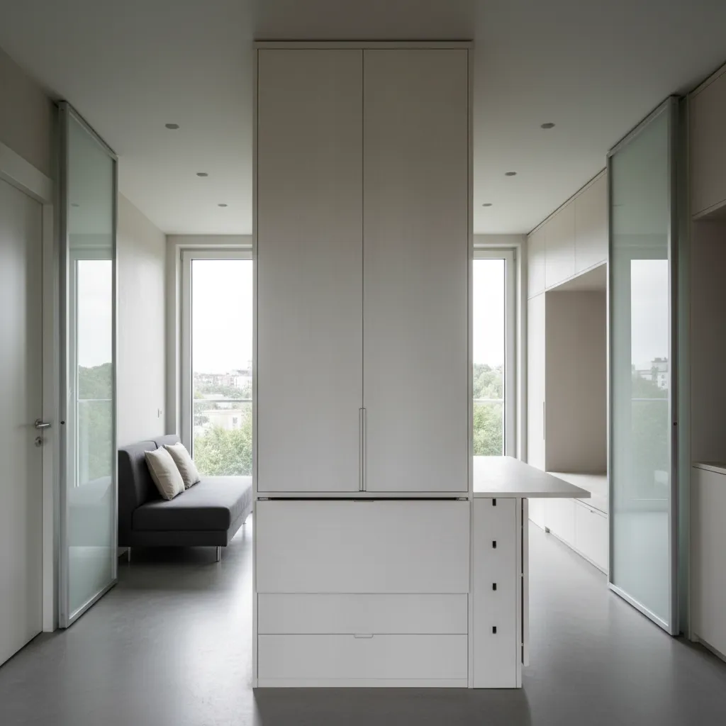 400 Square Foot Apartment Floor Plan – Futurist Spatial Interface