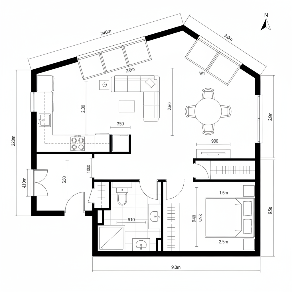 Small Modern Floor Plans — Future-Ready Residential Interfaces