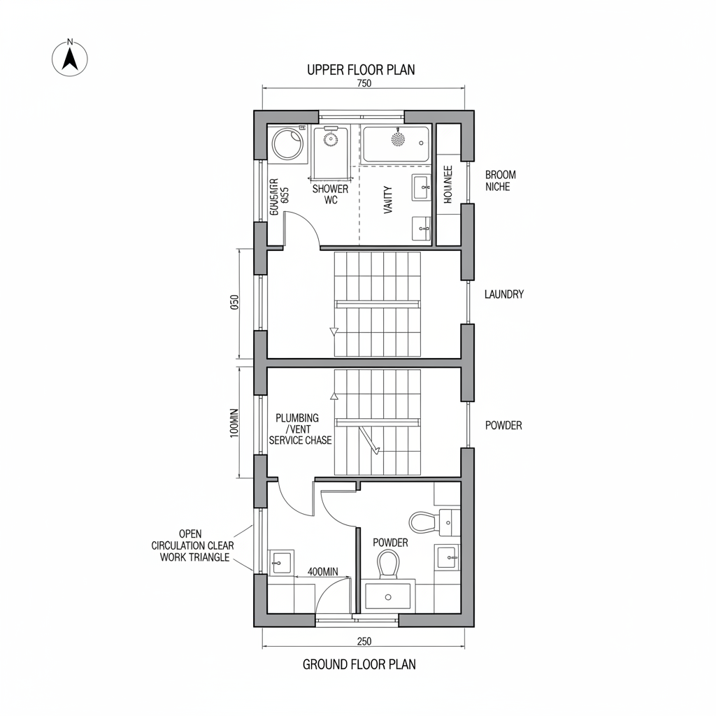Small Two-Story House Floor Plans Australia – Future Interface Design
