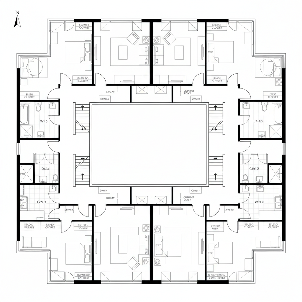 Group Housing 3 Storey Flat Floor Plans That Fix Tight Layouts
