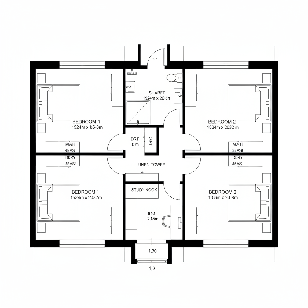 Independent House: Three-Story Plan with Future-Ready Flow