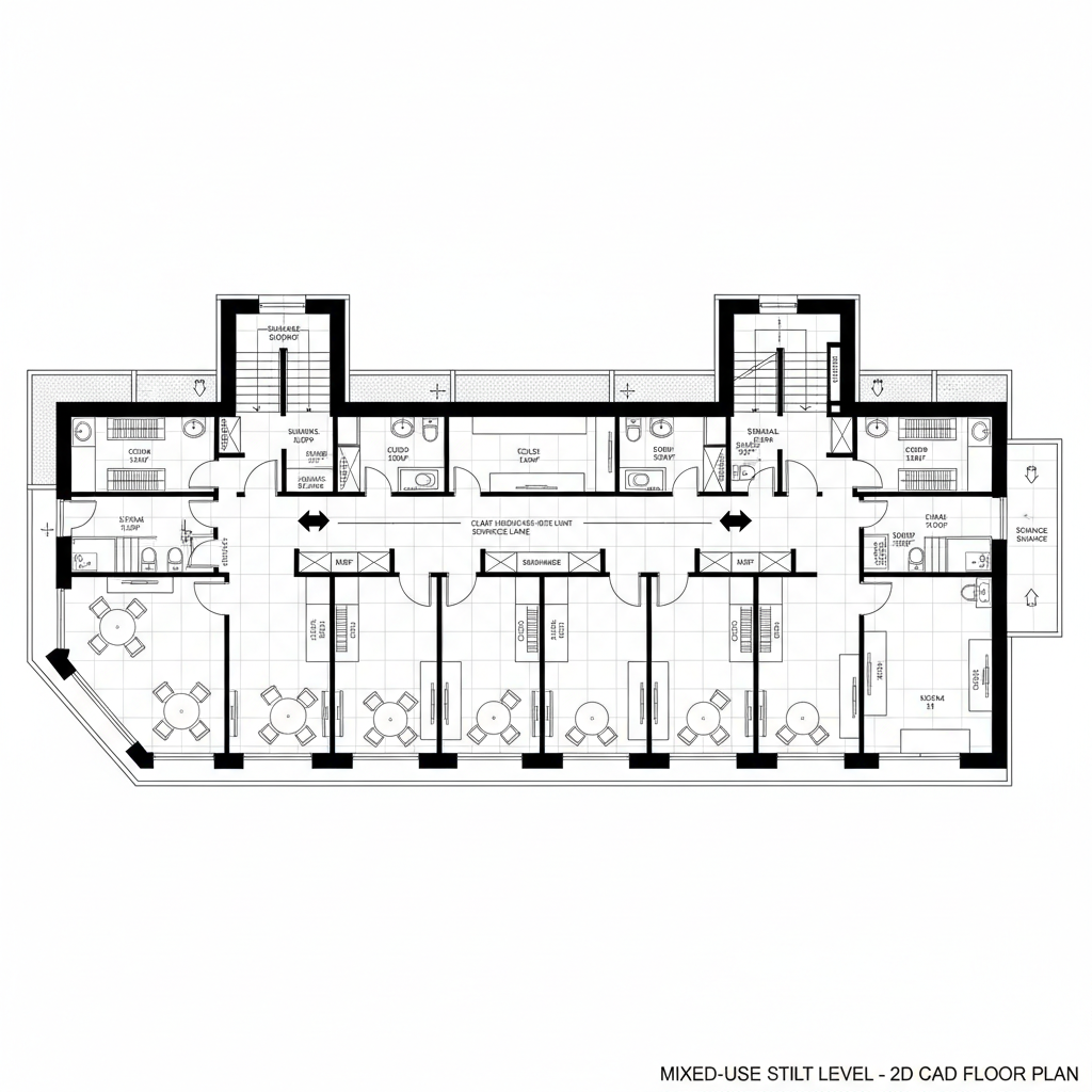 Flood Risk at Ground Level? Try a Stilt Floor Plan