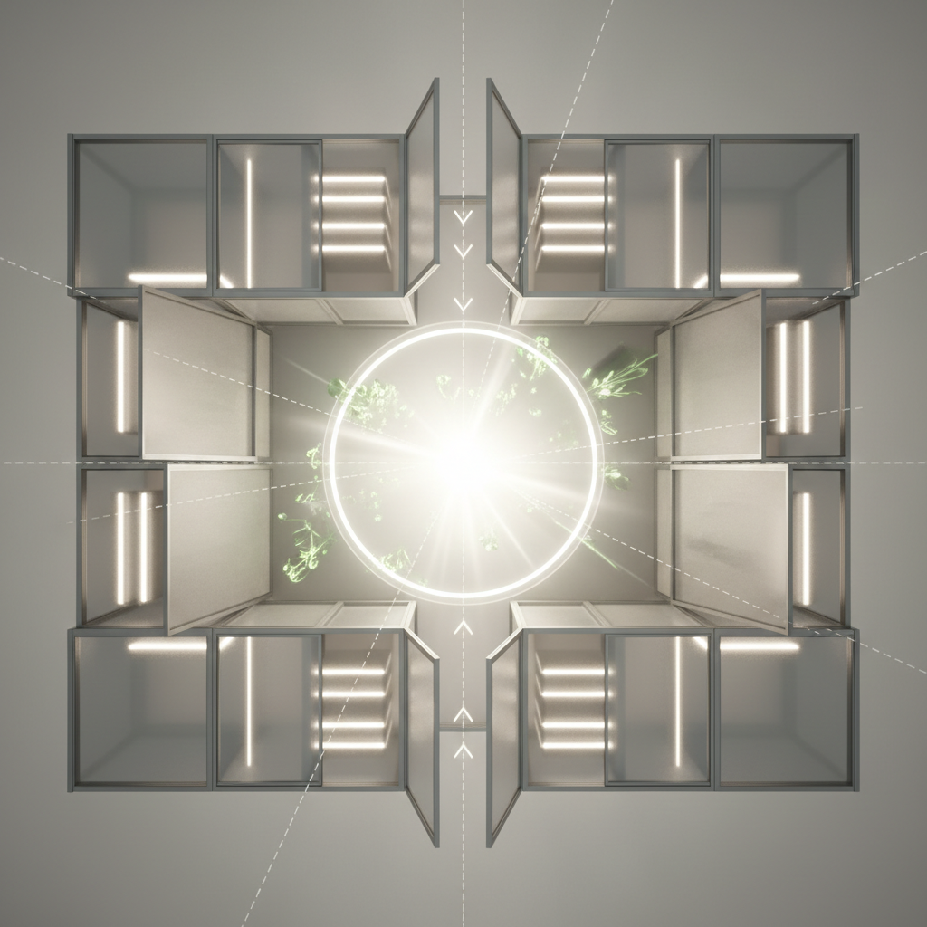 2D 3-BHK Rendered Plans in Photoshop: Future-Ready Spatial Interfaces