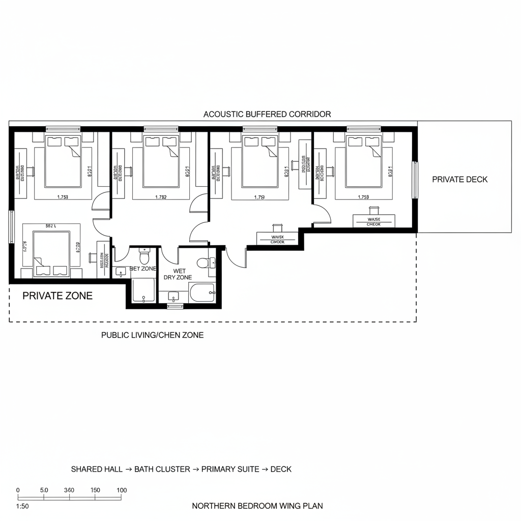Marina Square Floor Plan Level 2: Fix Noise & Storage Flow