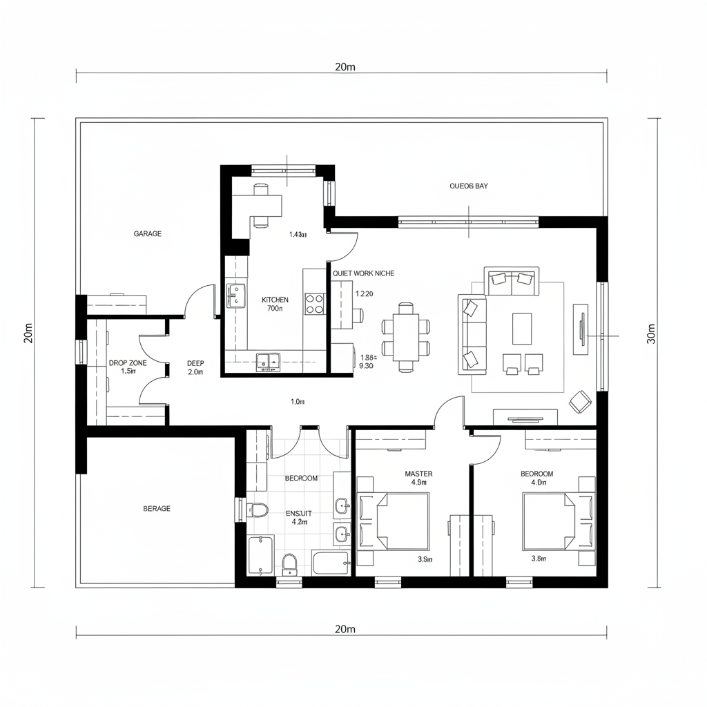 20x30 G+1 Floor Plan Feels Cramped? 3 Layout Fixes