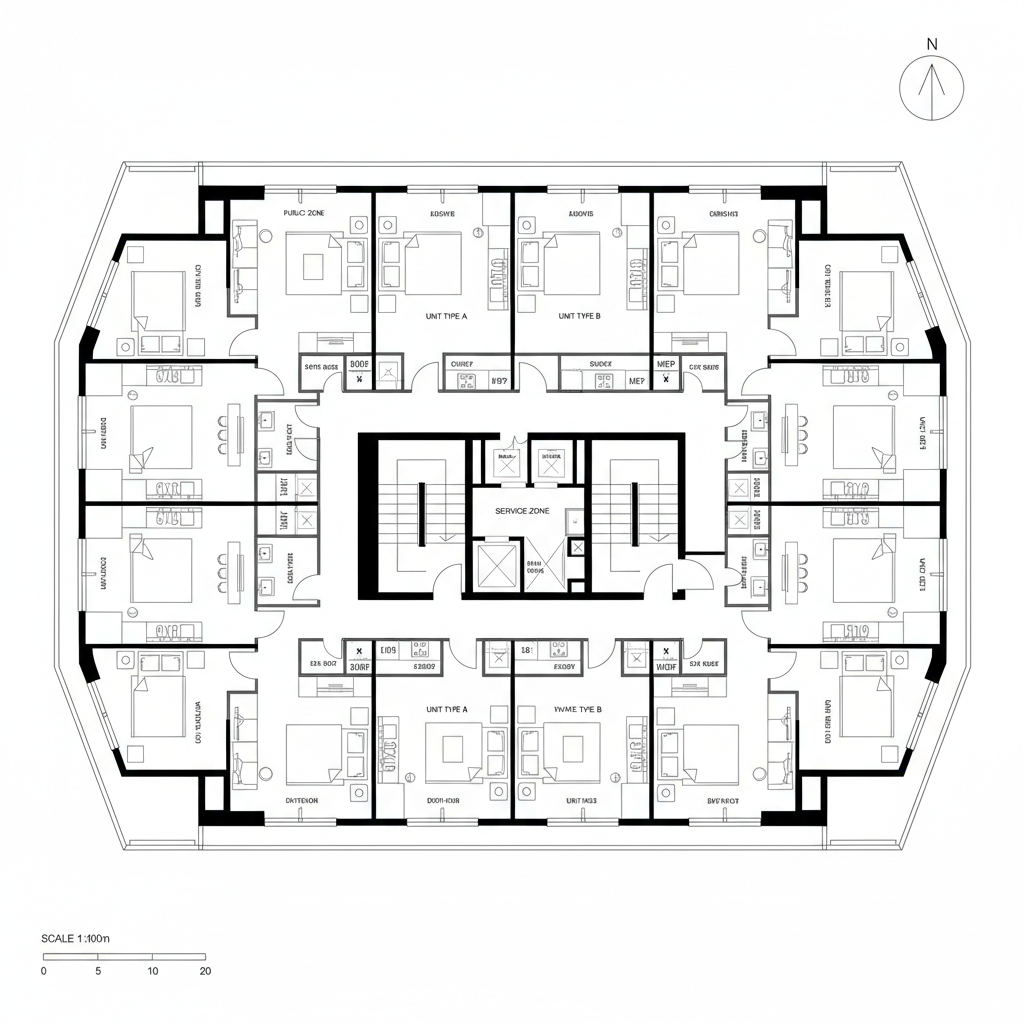 10 Floor Building Plans That Fix Dark, Cramped Towers