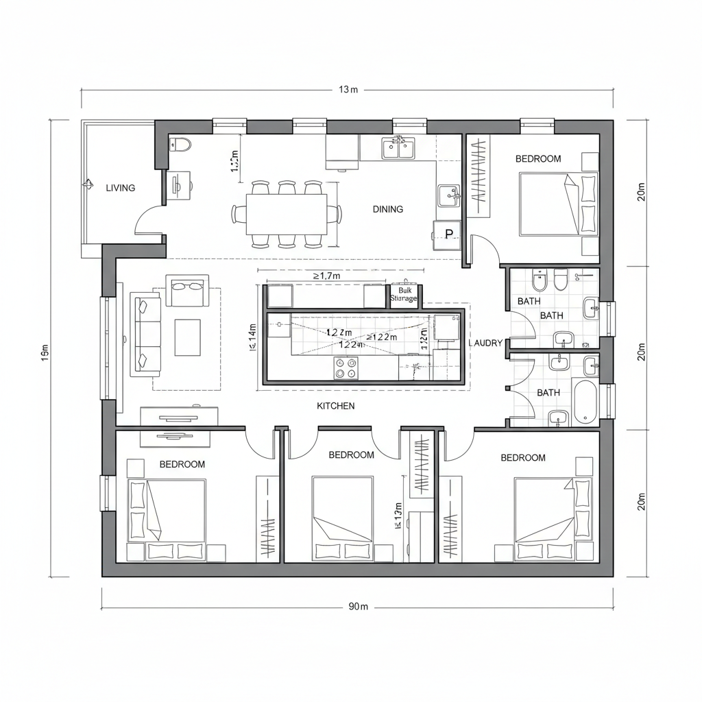 Avani Oxford Phase II Block 1 Floor Plan — A Future Interface