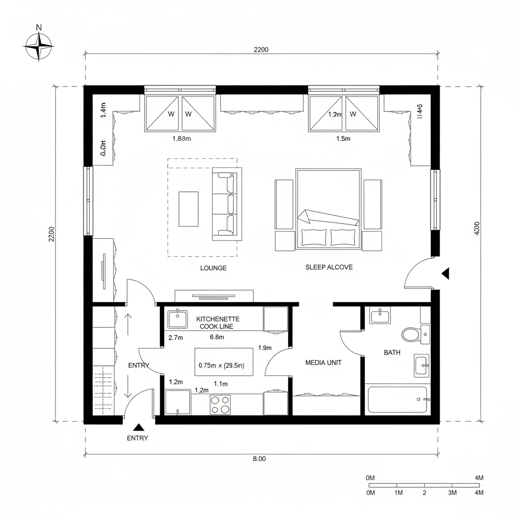 Studio Apartment Floor Plans 3D — Future-Ready Layouts