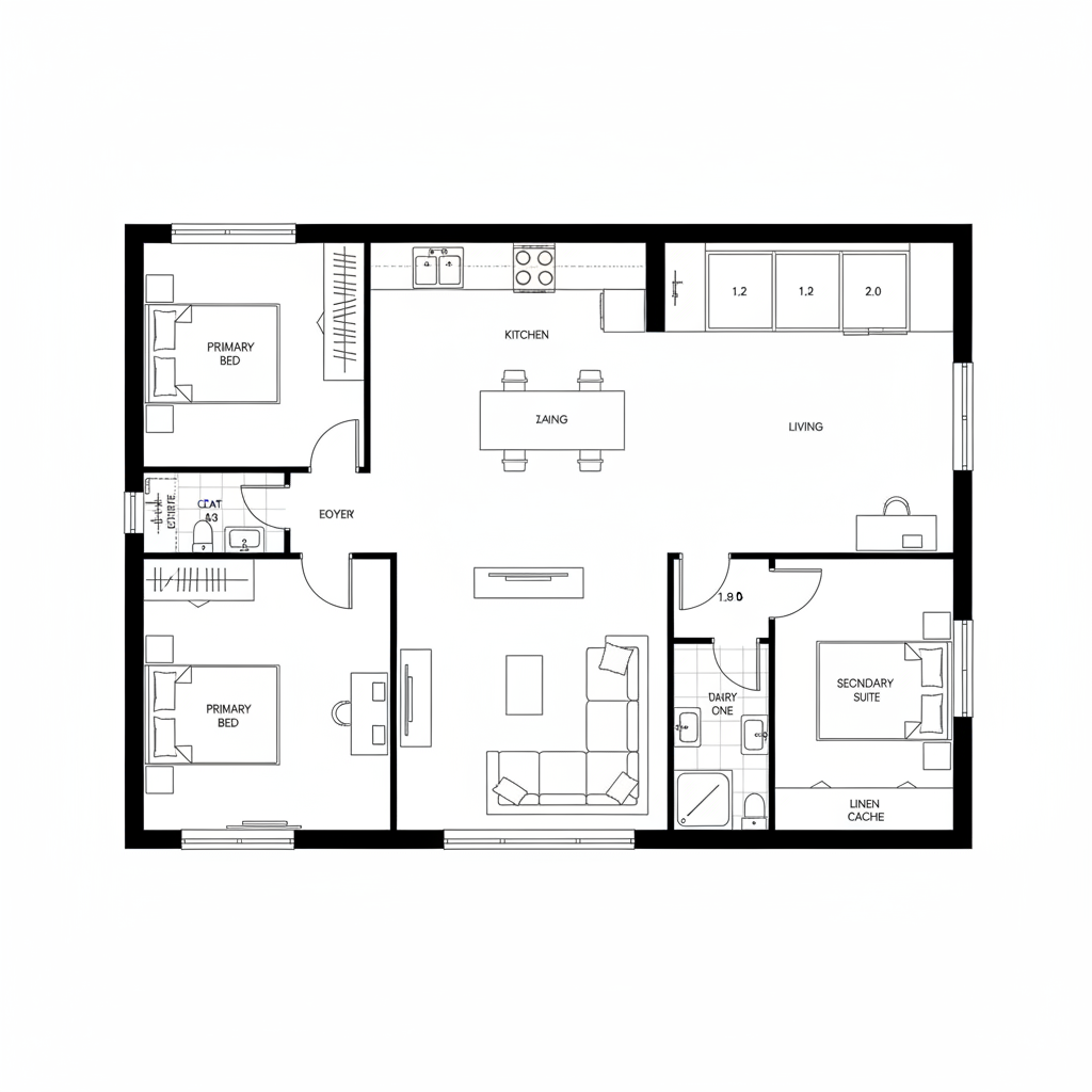 Future-Ready 2 Bed 2 Bath Condo Floor Plans
