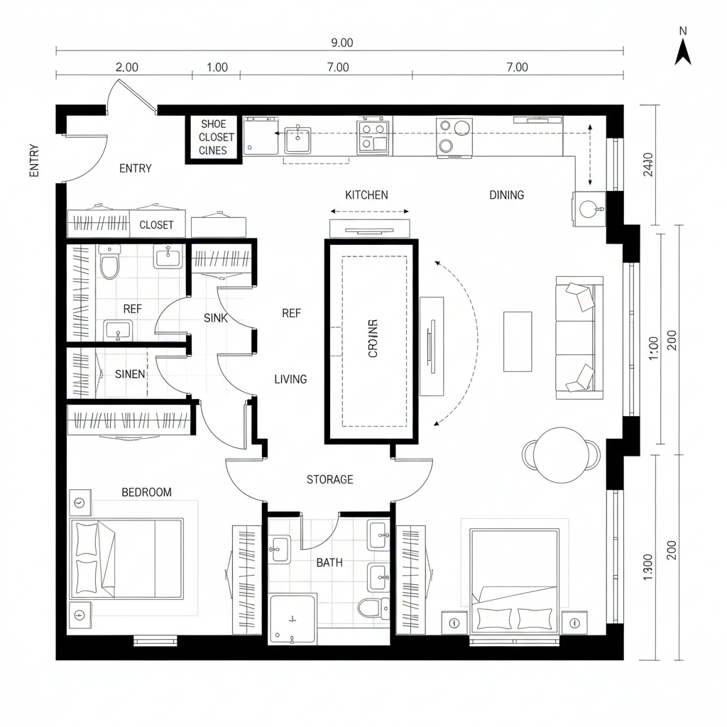 Queen Mary 2 Floor Plan Reimagined for Future Living
