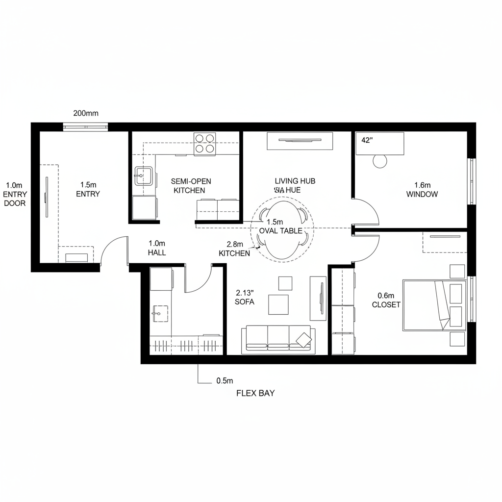 Sachet 4 Floor Plan: Future-Ready Quartet Layouts