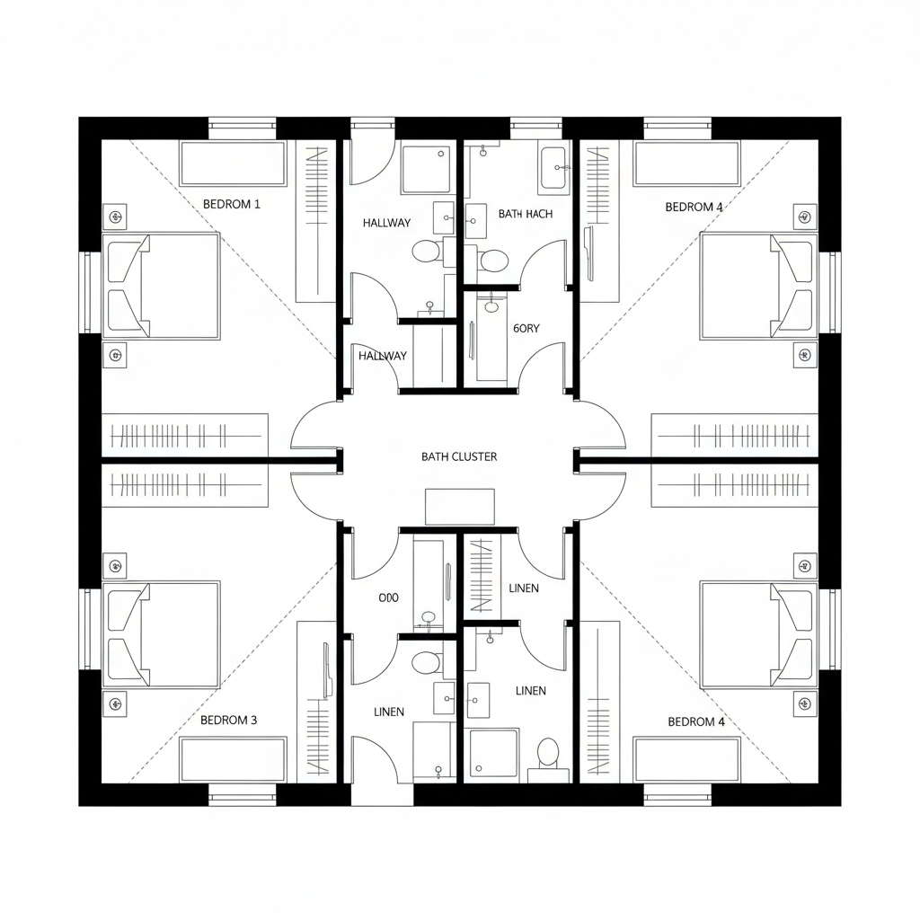 H Block Brigade 6 Series Floor Plan—A Future Lifestyle Interface