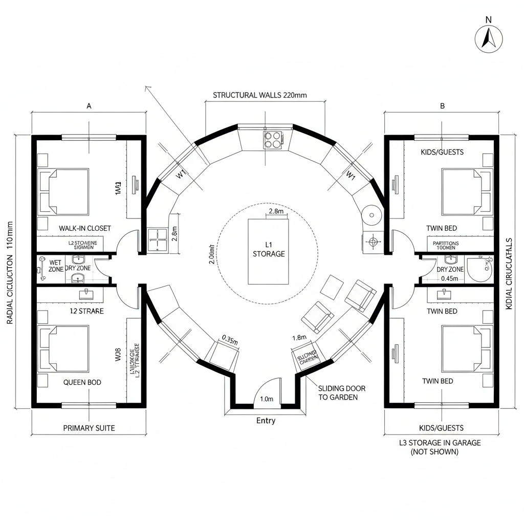Single-Storey Modern House Designs and Floor Plans—Flow-First Futures